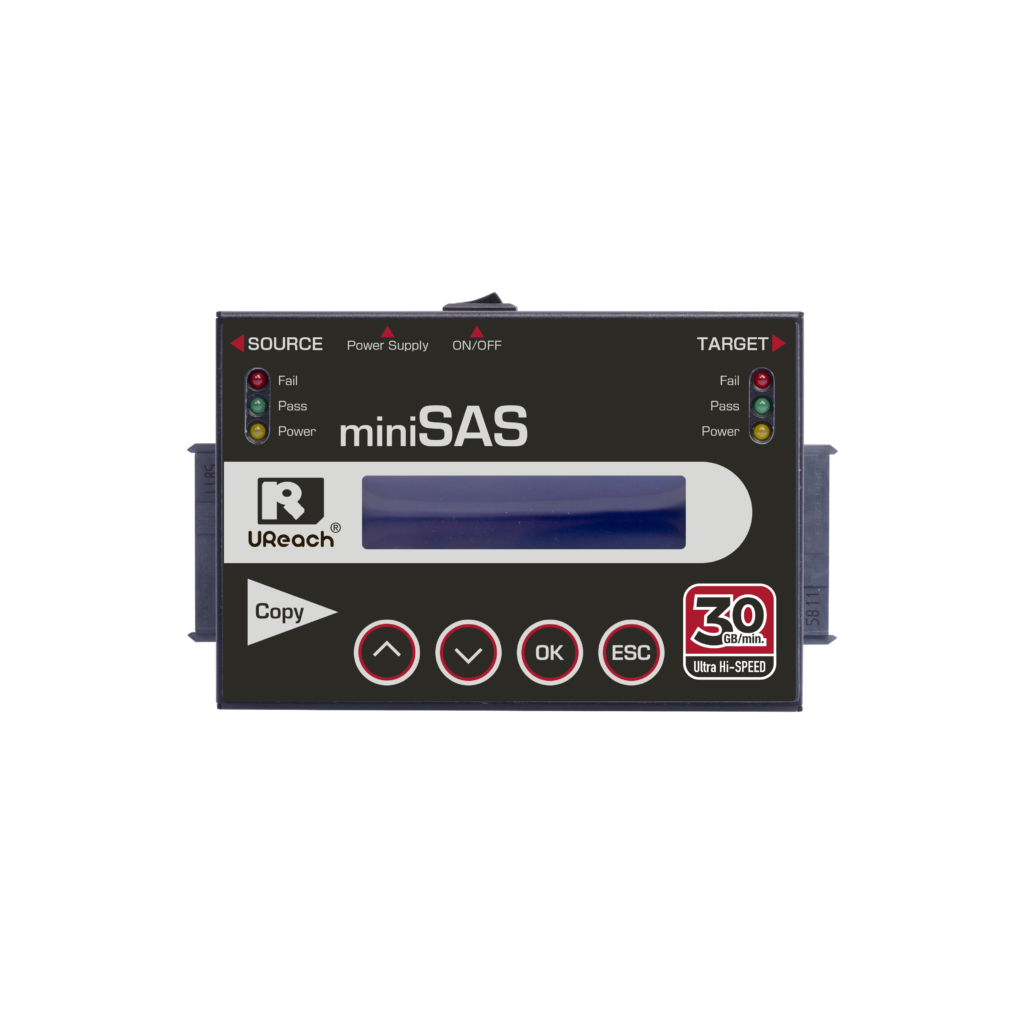 SA310M 1 to 1 SAS SATA Hard Drive Duplicator 30GB/min - UReach